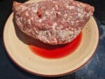 How to deal with blood released from thawing meat | is it blood or ...